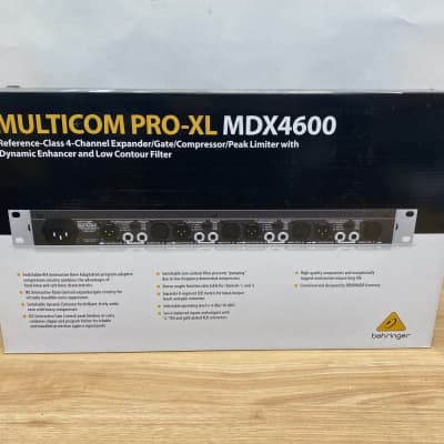 Behringer Multicom Pro-XL MDX4600 4-Channel Audio Interactive | Reverb