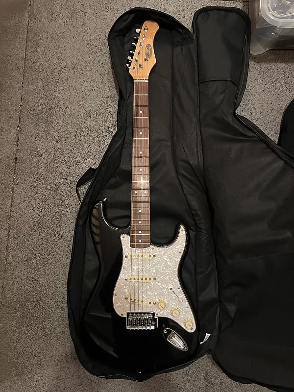 Stagg ST Style late '80s/early '90s - black | Reverb UK