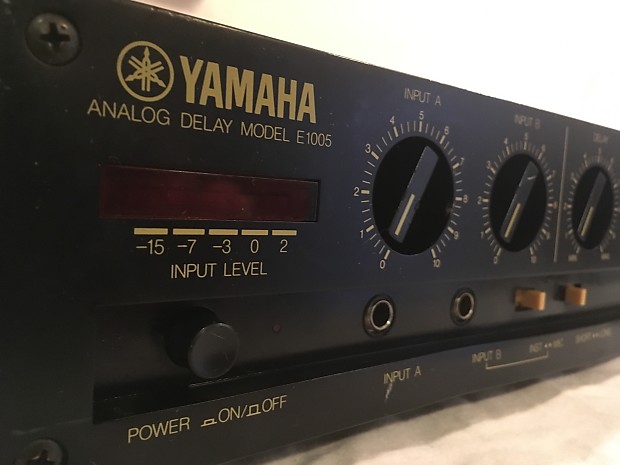 Yamaha Analog Delay Model E1005 mid-70s Black & Gold | Reverb