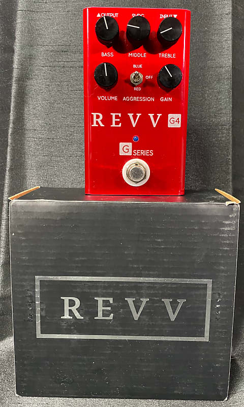 REVV G4 Distortion 2018 - 2021 - Red | Reverb