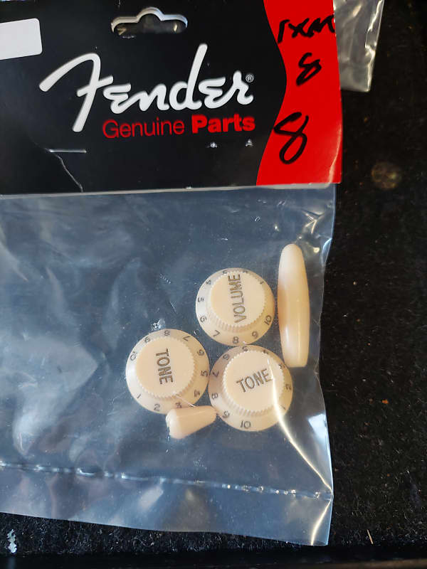 Fender Stratocaster Knobs Trem Tip And Switch Tip 2000s | Reverb UK
