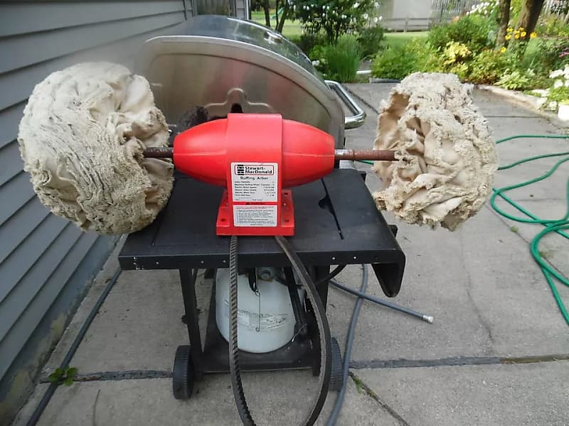 Stewart McDonald Guitar Luthier Buffing Arbor | Reverb