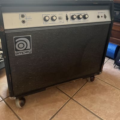 1968 Ampeg GS-12R Rocket II Amp with Foot Switch - Ken | Reverb