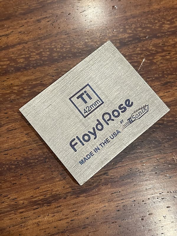 Tisonix Floyd Rose Titanium Tremolo Block 2010’s | Reverb