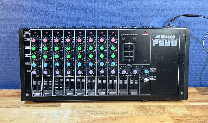 Maxon PSM8 8-Channel Personal Stereo Mixer Rare! | Reverb