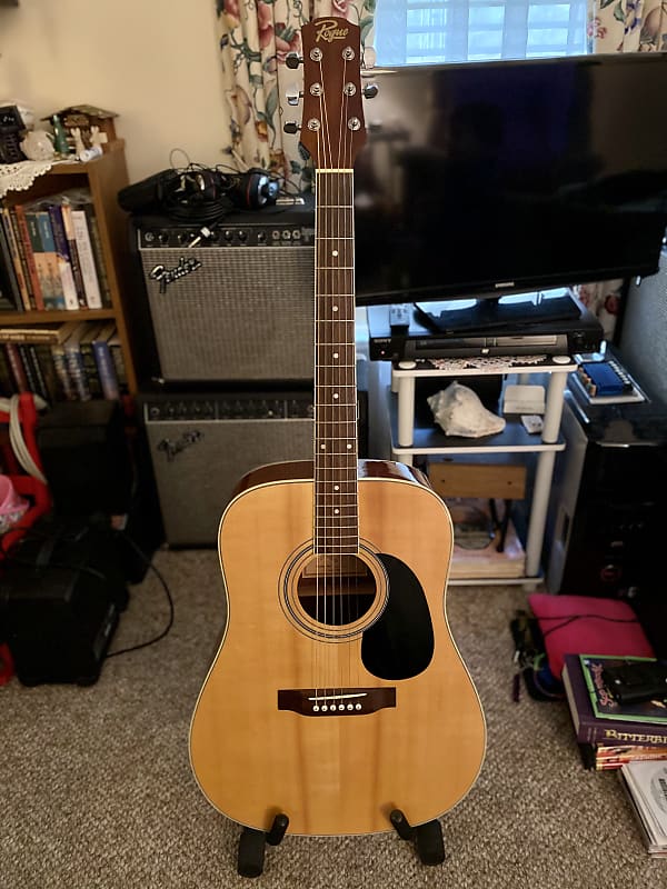 Rogue RD-100 S Natural Spruce Top | Reverb
