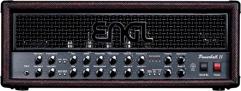 ENGL Amplifiers Powerball II 100-watt Tube Head - Red | Reverb