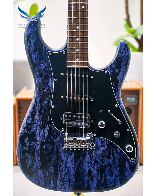 James Tyler USA Studio Elite HD-Black Shmear with Royal Blue | Reverb