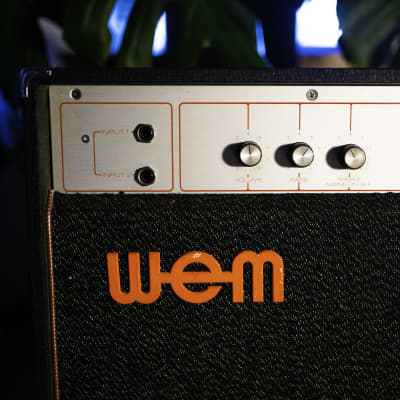 1972 WEM Clubman 5 watt valve combo amplifier + original dust | Reverb