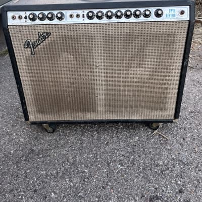 Fender Vintage 1967 Blackface Twin Reverb 85-Watt 2x12 Guitar | Reverb