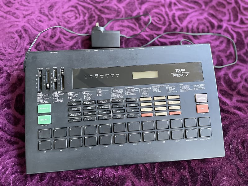 Vintage Yamaha RX-7 Drum Machine 80s Classic | Reverb