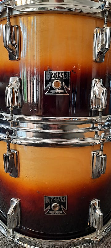 Tama Superstar 1980 - 13" Tomtom - Sunburst Finish | Reverb
