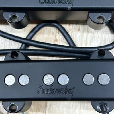 Sadowsky 5-String Hum Canceling Jazz Bass Pickup Set - Black | Reverb