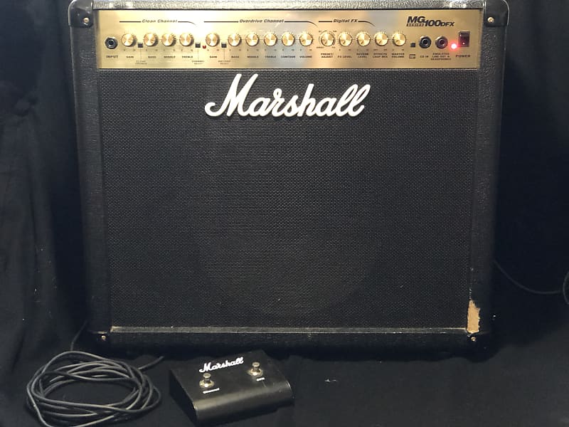Marshall MG100DFX Combo 2003 Black/Gold | Reverb UK