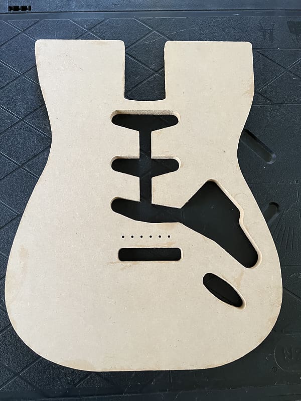 Fender Style Stratocastor MDF Router Template | Reverb