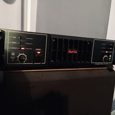 Ramsa Panasonic 2 Channel Power Amplifier WP-9110 2 Channel | Reverb