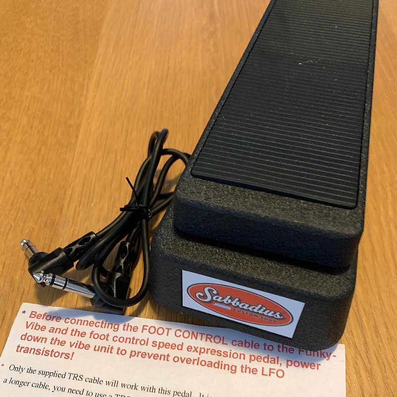 Sabbadius Funky Vibe Expression Pedal Speed Controller for | Reverb