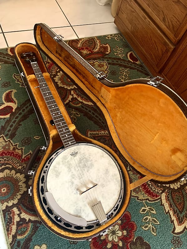 Vintage Epiphone Model EB-88 1960’s Closed Back 5 String | Reverb