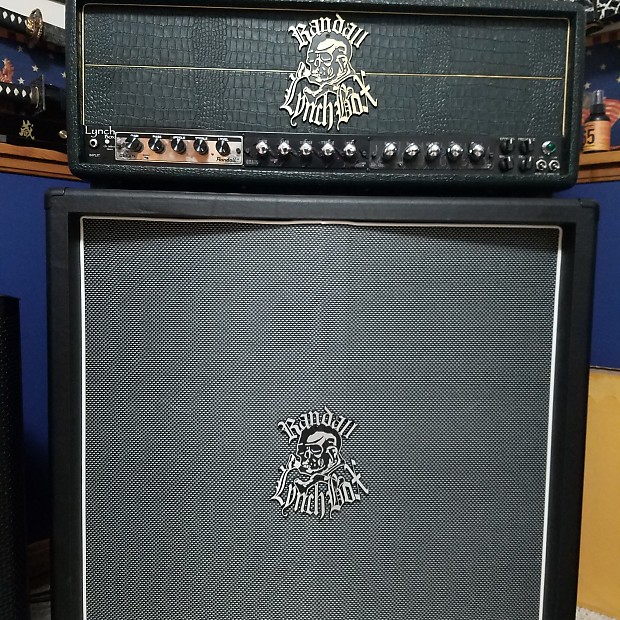 Randall Lynch Box 100 watt head with George Lynch autographed | Reverb