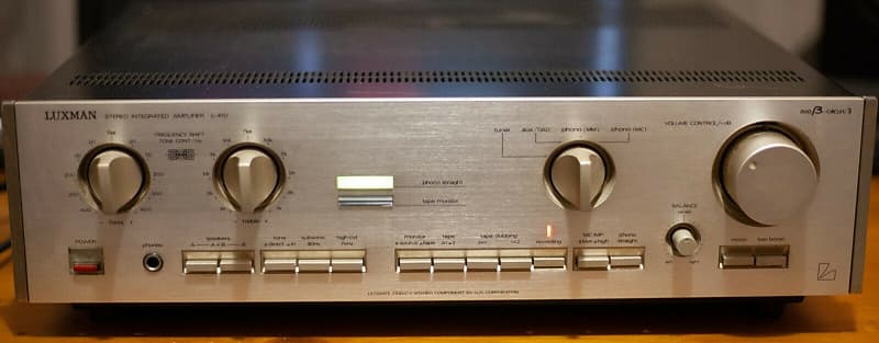 LUXMAN L-410 Stereo Integrated Amplifier TESTED Japan | Reverb