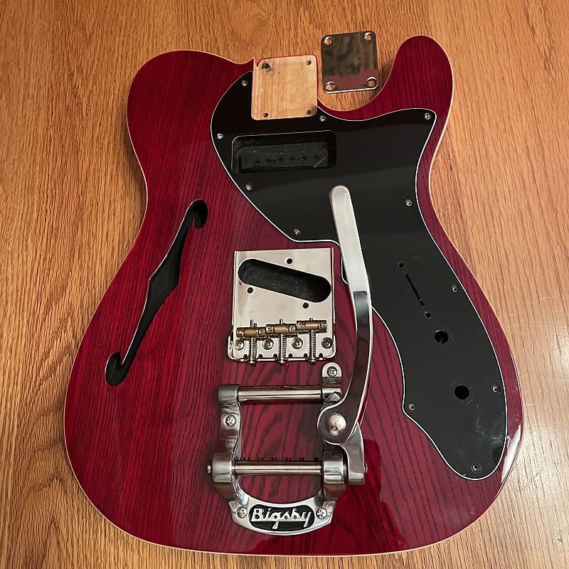 Bigsby with Telecaster style body attached | Reverb