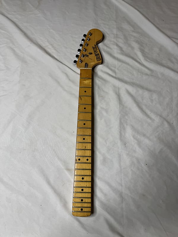 Univox Ripper Electric Guitar Neck MIJ Japan 1970s - Maple | Reverb