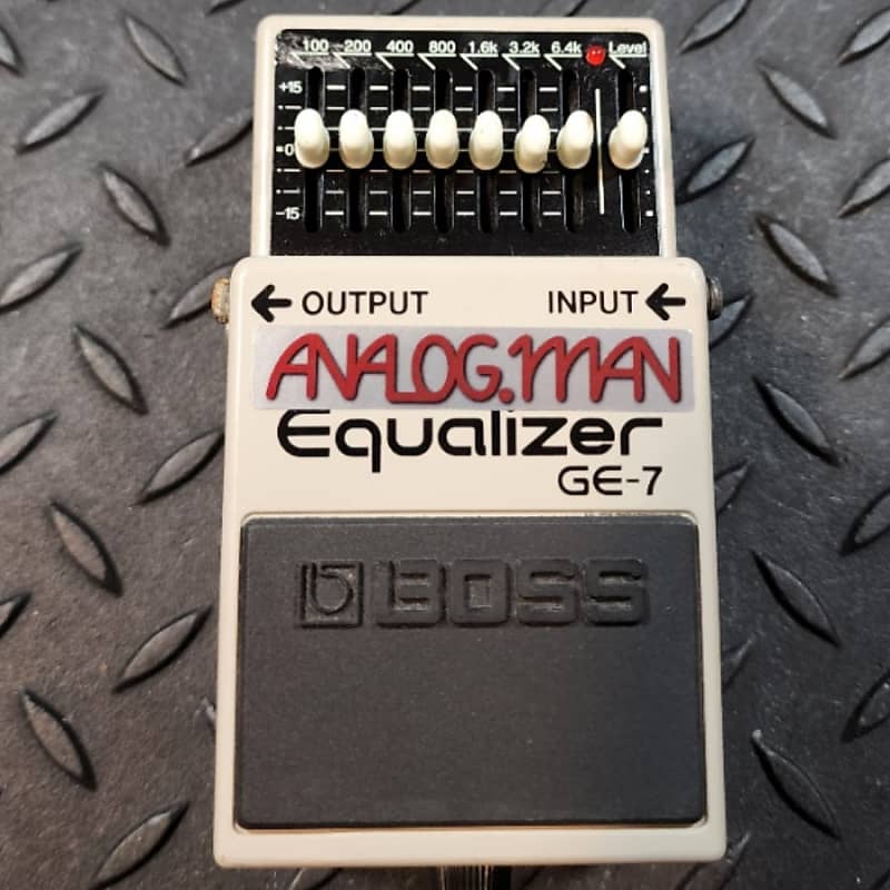 Analogman Boss GE-7 Graphic Equalizer Pro Mod EQ Taiwan | Reverb