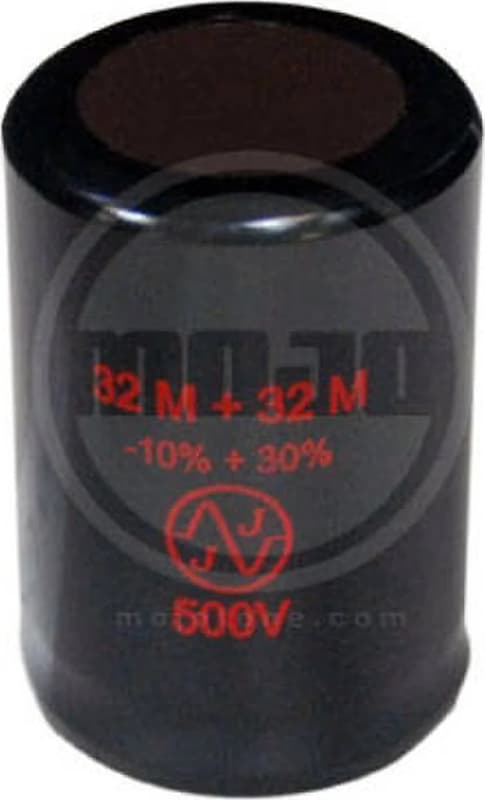 JJ Electronic 32uF + 32uF 500V Can Capacitor | Reverb