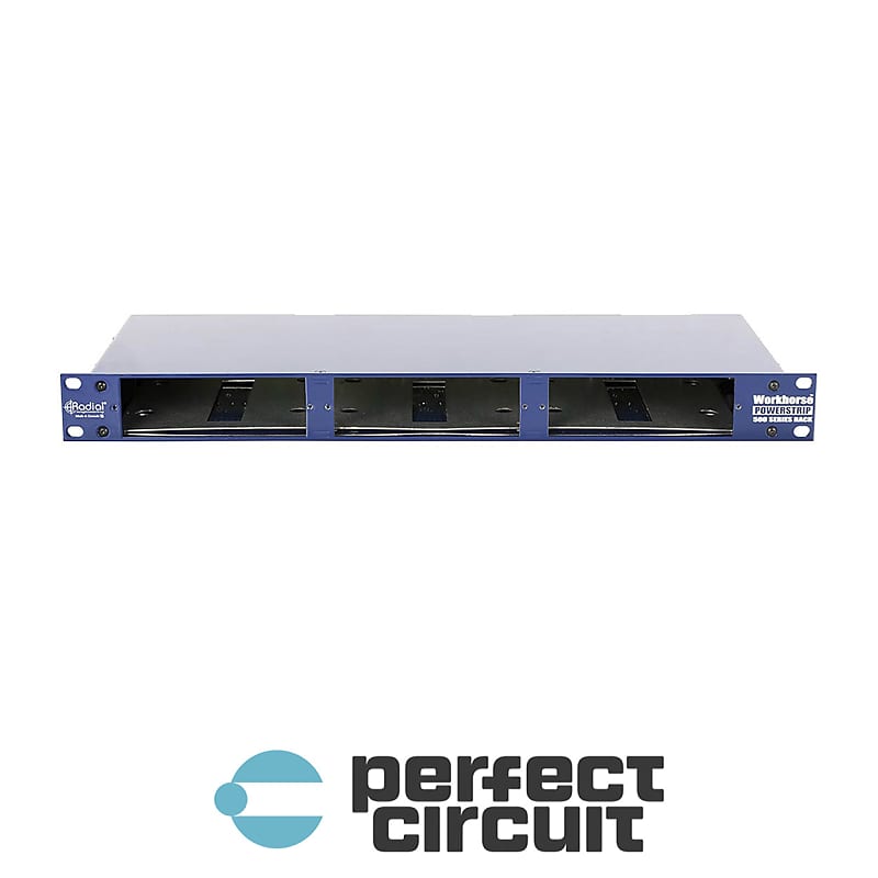 Radial Engineering PowerStrip 3-Space 500 Series Rack | Reverb
