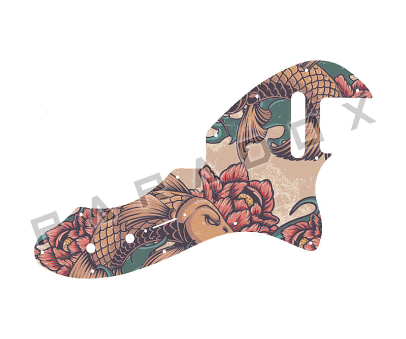 Custom Pickguard For 2017 - 2024 Made in Mexico Fender Deluxe | Reverb