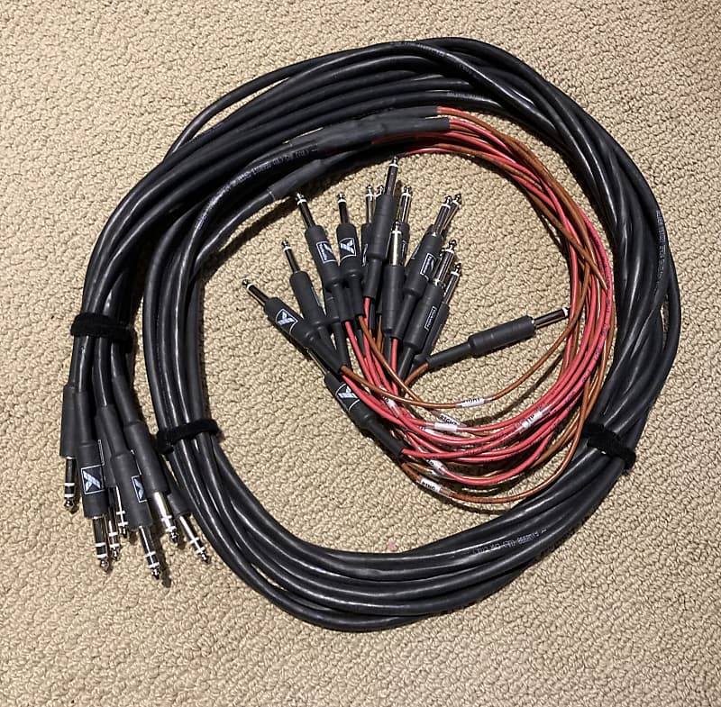 Yorkville 8 Channel TRS to 16 x 1/4-inch Insert Snake 2022 | Reverb