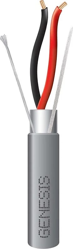 22/2 Stranded Shielded Riser 1000' Box Gray | Reverb