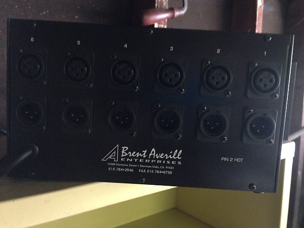 Brent Averill Enterprises 6 slot 1997 black | Reverb