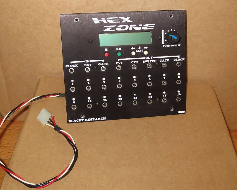 Blacet Research 2800 Hex Zone frac rack modular CV/Gate | Reverb