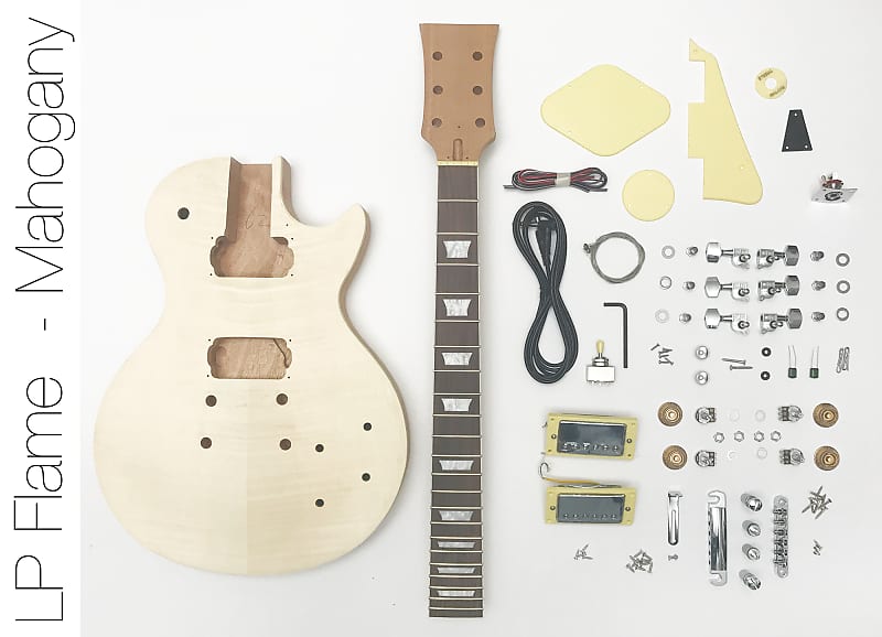 Singlecut Mahogany Style Electric Guitar Kit | Reverb