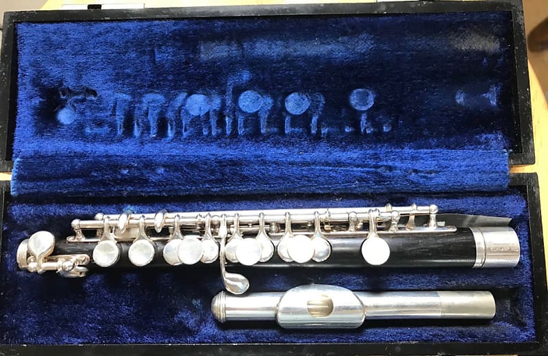 Armstrong Piccolo 1970's Silver Plated Head Joint/Wood | Reverb