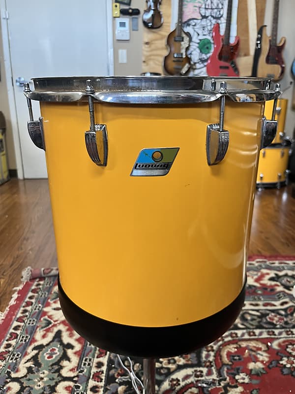 Ludwig Concert Tom 14x13 Yellow Cortex | Reverb
