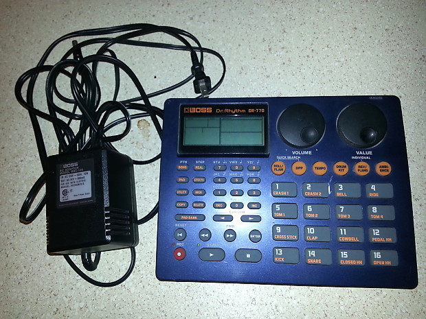 Boss Dr Rhythm DR-770 drum machine / loop station | Reverb
