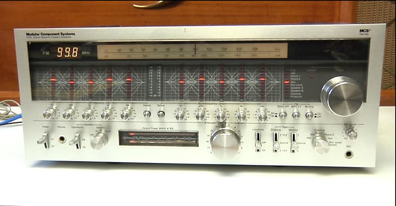 Vintage MCS 3125 Monster Stereo Receiver Japan 125 WPC | Reverb