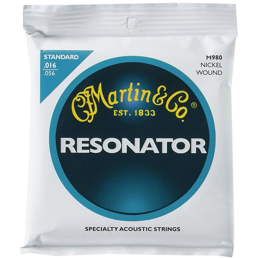 Martin M980 Bluegrass Resonator Guitar Nickel Wound Strings | Reverb