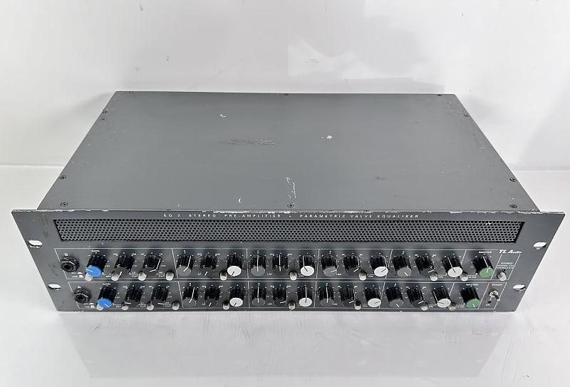 TL Audio EQ 2 Parametric Equalizer Dual Channel Preamp Mic | Reverb