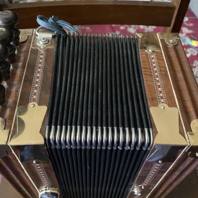 Used Acadian Brand Model Cajun Accordion Model C tuning made | Reverb