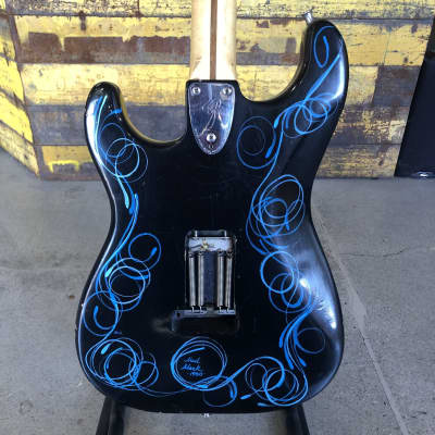 Fender Stratocaster with Custom Hot Rod Paintjob by Mad Mark | Reverb