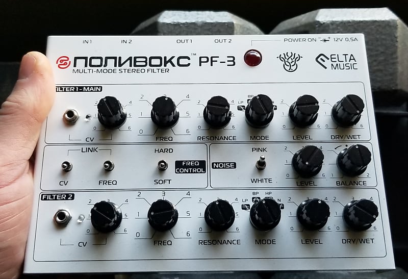 Elta Music PF-3 multi-mode Polivoks dual channel filter - | Reverb
