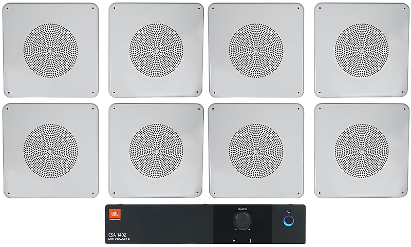 JBL CSA 140Z Commercial 70v Amplifier Amp+(8) Background | Reverb