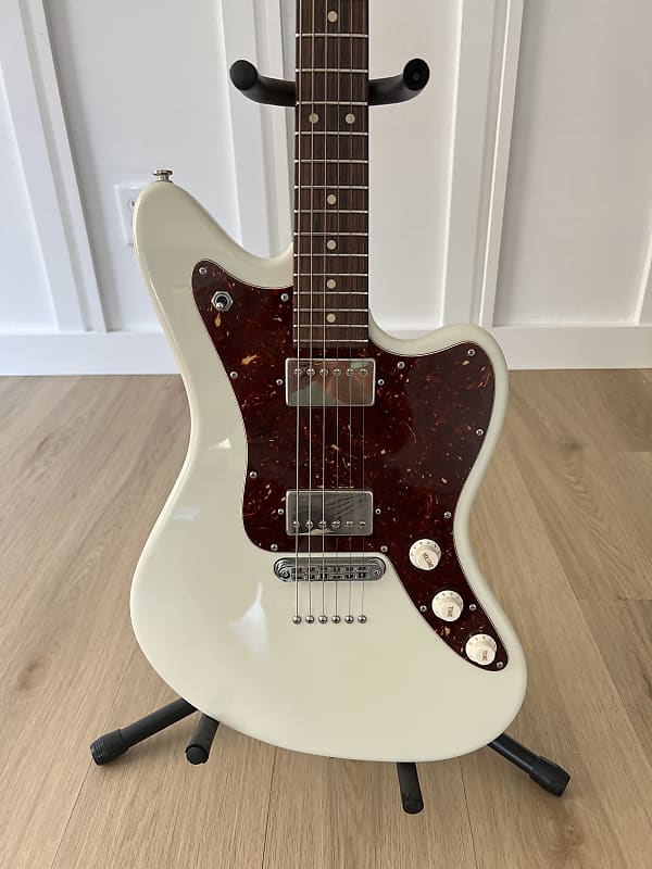 Suhr Classic JM Pro TP6 Electric Guitar 2017 Olympic White | Reverb