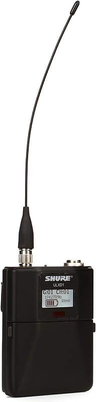 Shure ULXD1 Wireless Bodypack Transmitter, V50 Band | Reverb