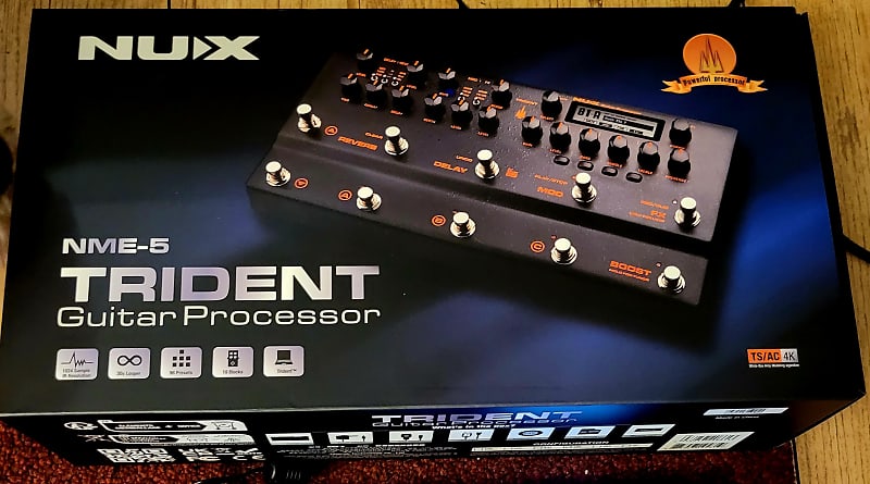 NuX Trident 2023 - Black | Reverb