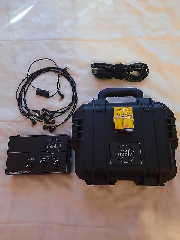 Noble Dual Vacuum Tube Preamp / DI 2022 - Black | Reverb UK