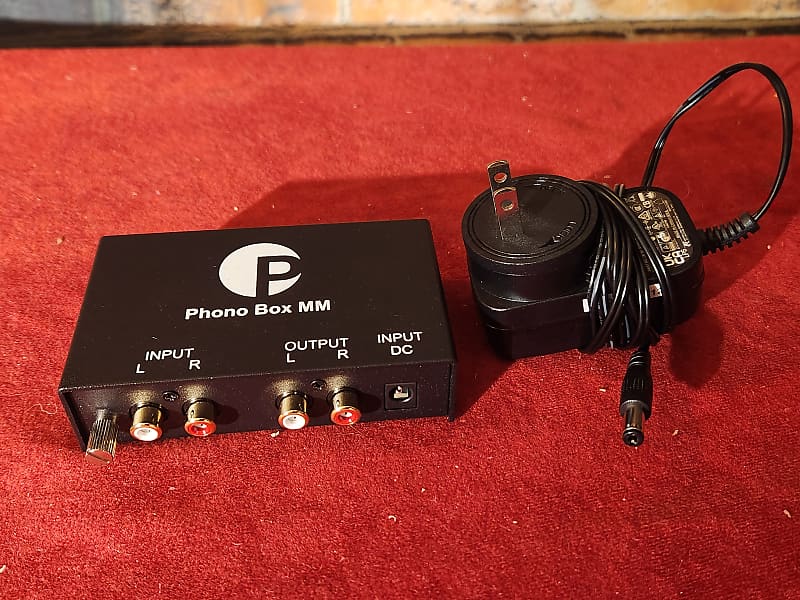 Pro-Ject Phono Box MM Preamp w/ Power Supply | Reverb